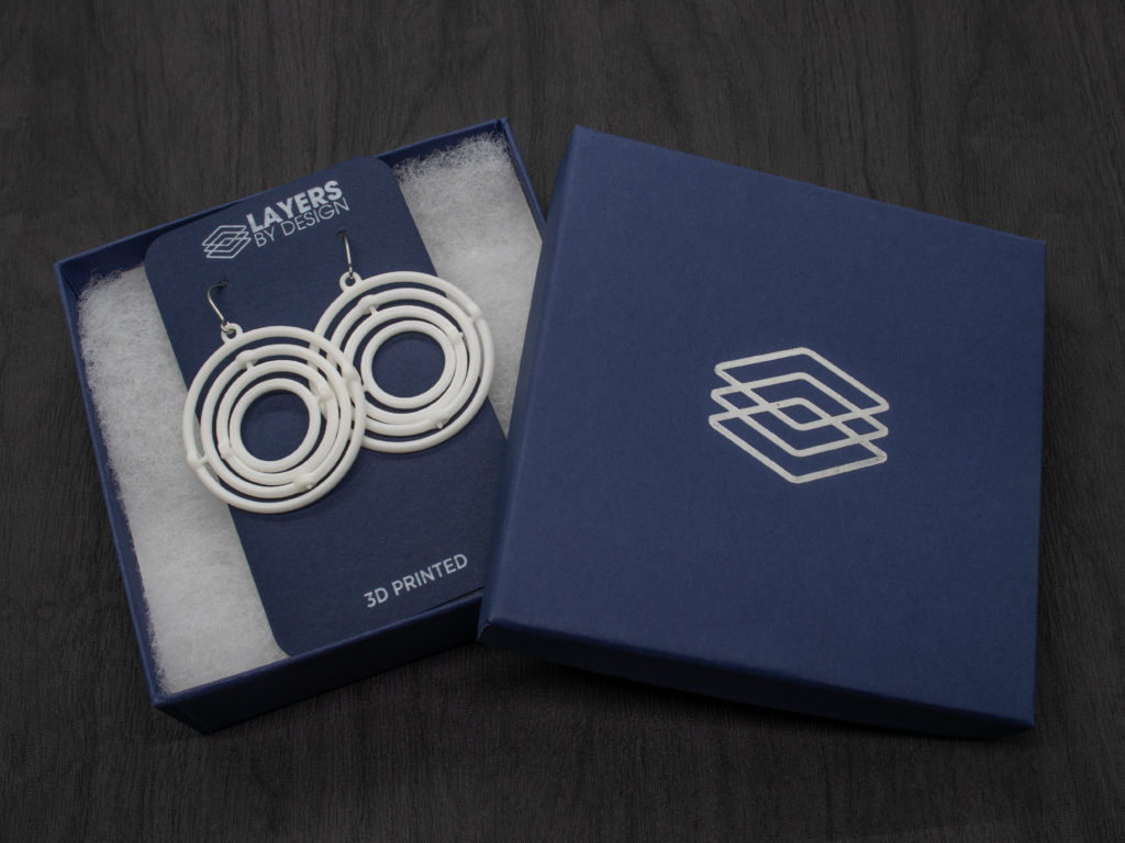 Circular Gyroscope Earrings | Layers By Design